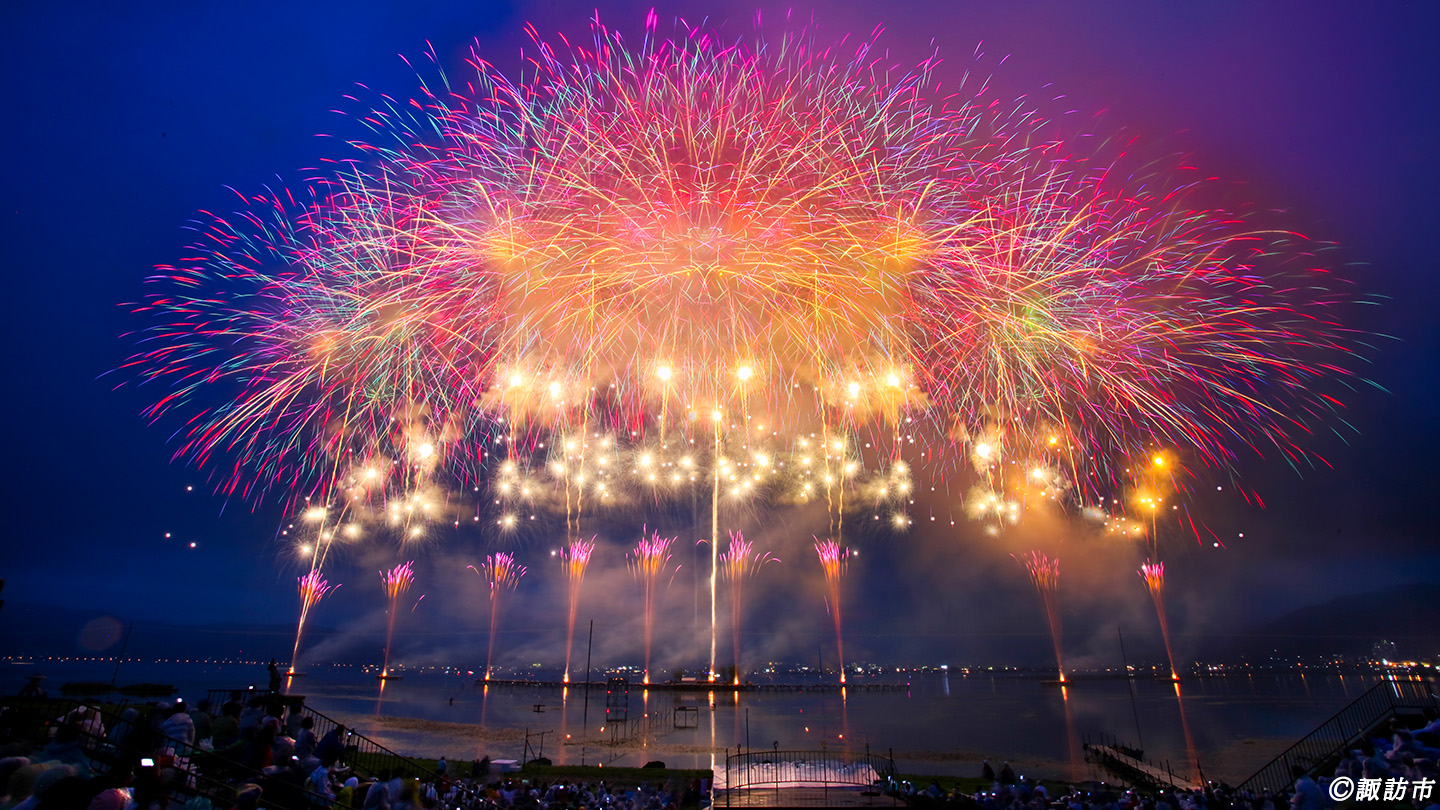 BS-TBS｜4K生中継！第76回諏訪湖祭湖上花火大会